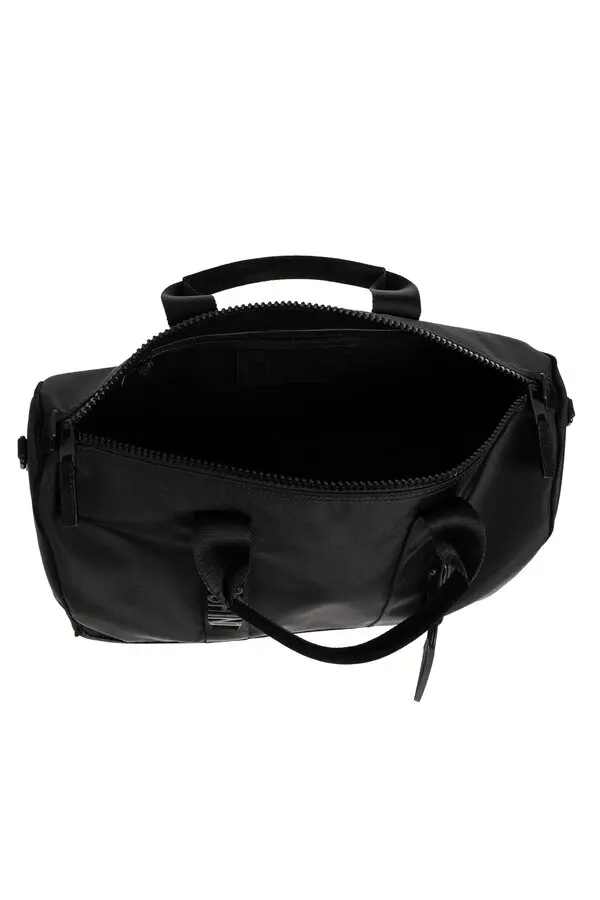 Moschino Detailed Top Handle Luggage Bag