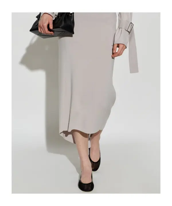 LANVIN Sheer Panel Ballet Flats