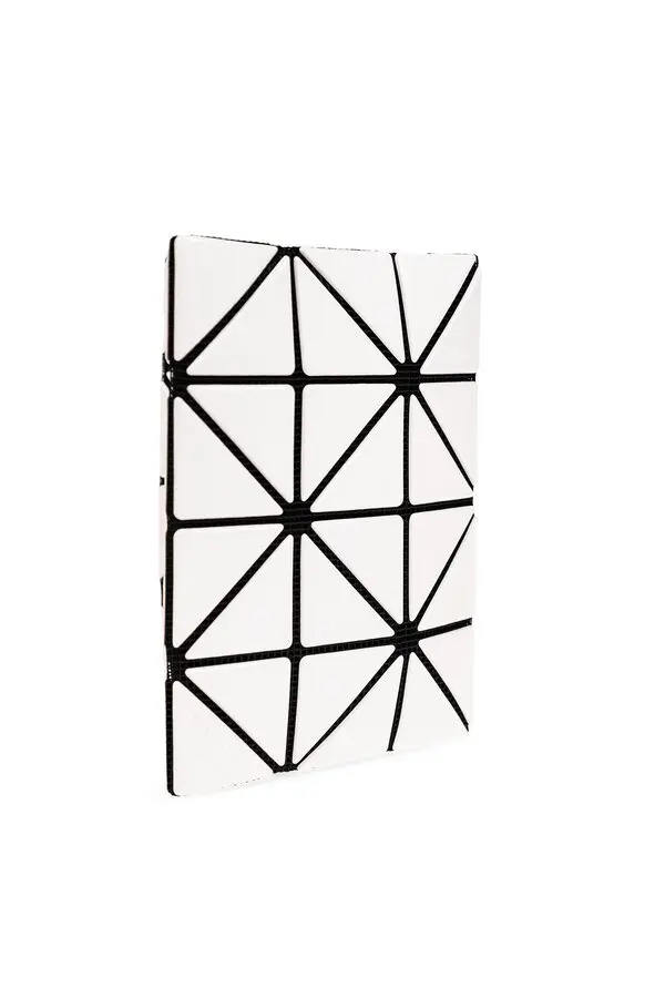 Issey Miyake High-shine Geometric-design Cardholder