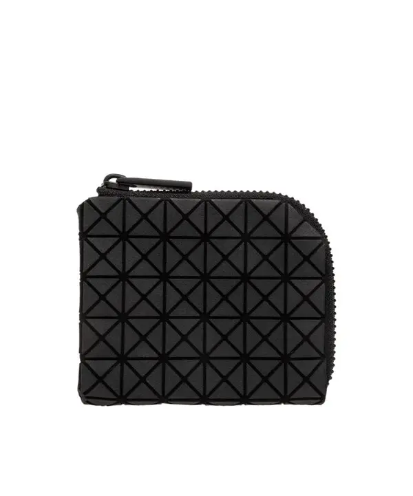 Issey Miyake Clam Geometric-panelled Wallet - Black