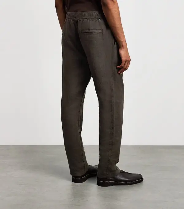 Samsøe Samsøe Sajabari Straight Leg Linen Trousers