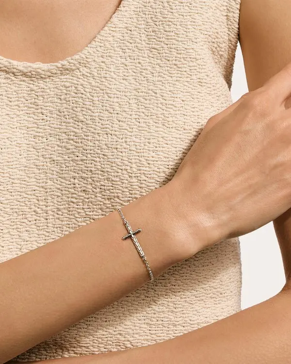John Hardy Jh Essential Cross Bracelet