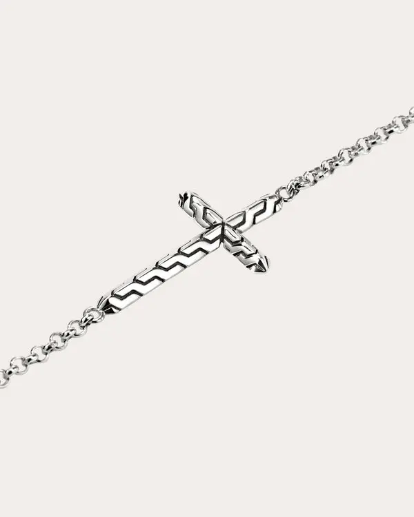 John Hardy Jh Essential Cross Bracelet