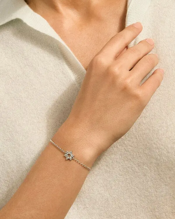John Hardy Sterling Star Of David Bracelet