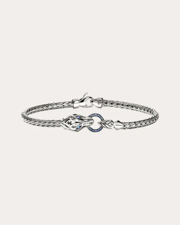 John Hardy Blue Sapphire Naga Bracelet