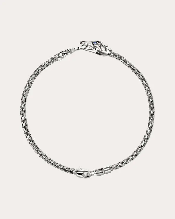 John Hardy Blue Sapphire Naga Bracelet