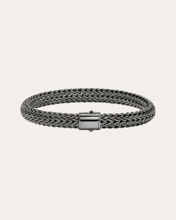 John Hardy 7.5mm Blackened Icon Chain Bracelet