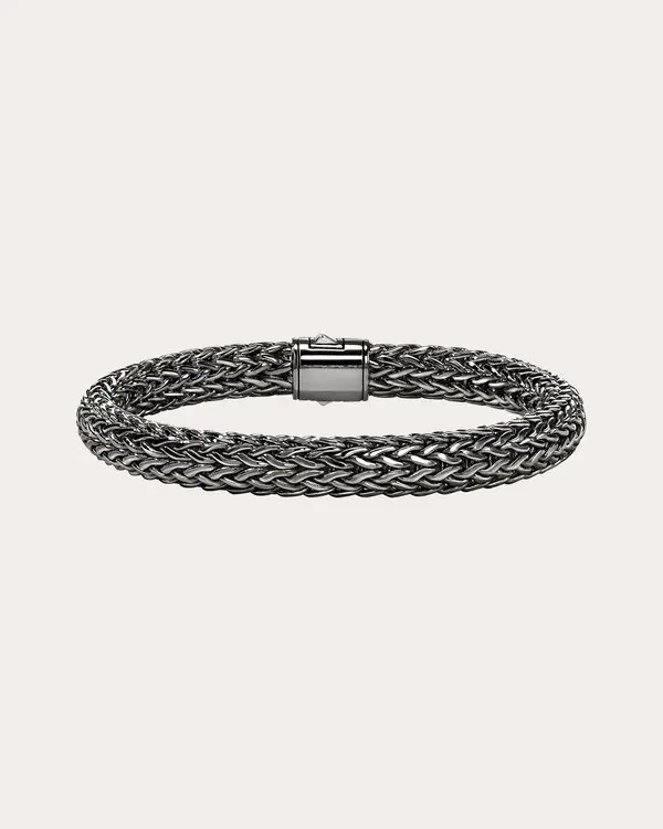 John Hardy 7.5mm Blackened Icon Chain Bracelet