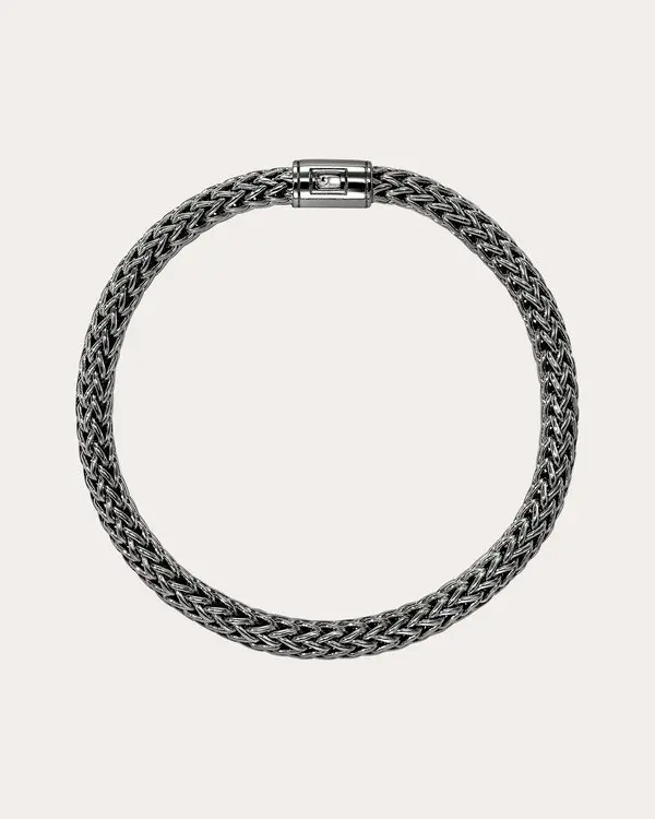 John Hardy 7.5mm Blackened Icon Chain Bracelet