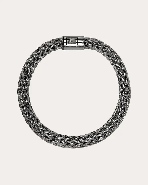 John Hardy Blackened Icon Bracelet