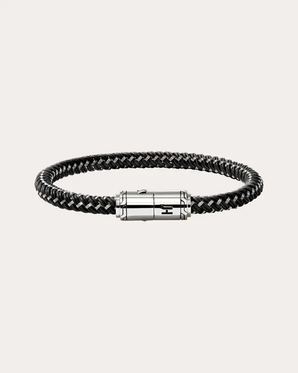 John Hardy Rubber Cord Bracelet - Black