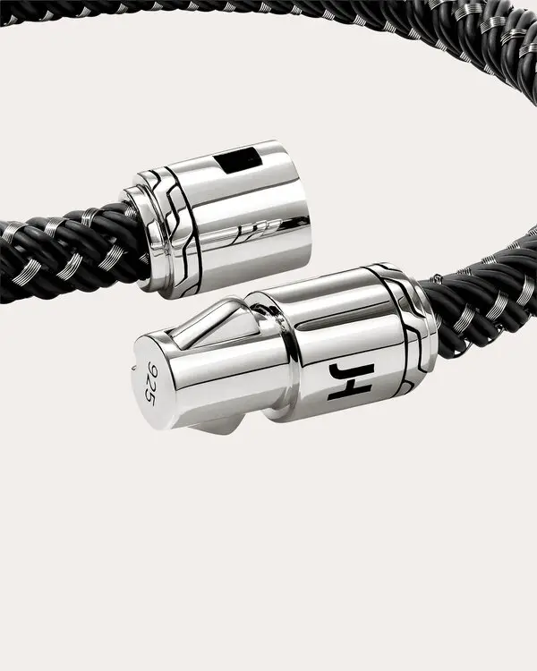 John Hardy Rubber Cord Bracelet