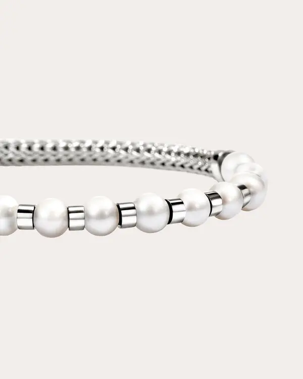 John Hardy Cultured Pearl Jh Essential Bracelet