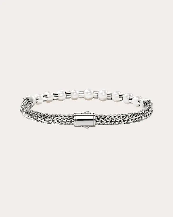 John Hardy Cultured Pearl Jh Essential Bracelet