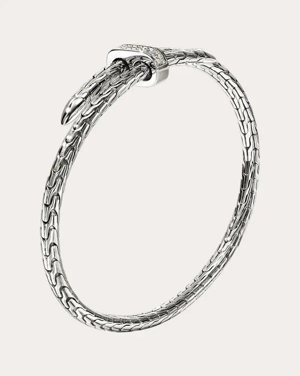 John Hardy Diamond Spear Flex Cuff