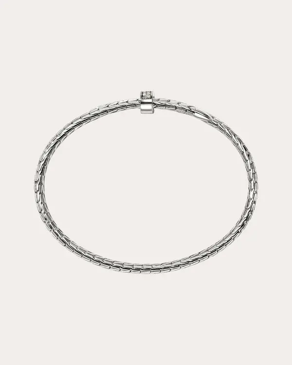 John Hardy Diamond Spear Flex Cuff