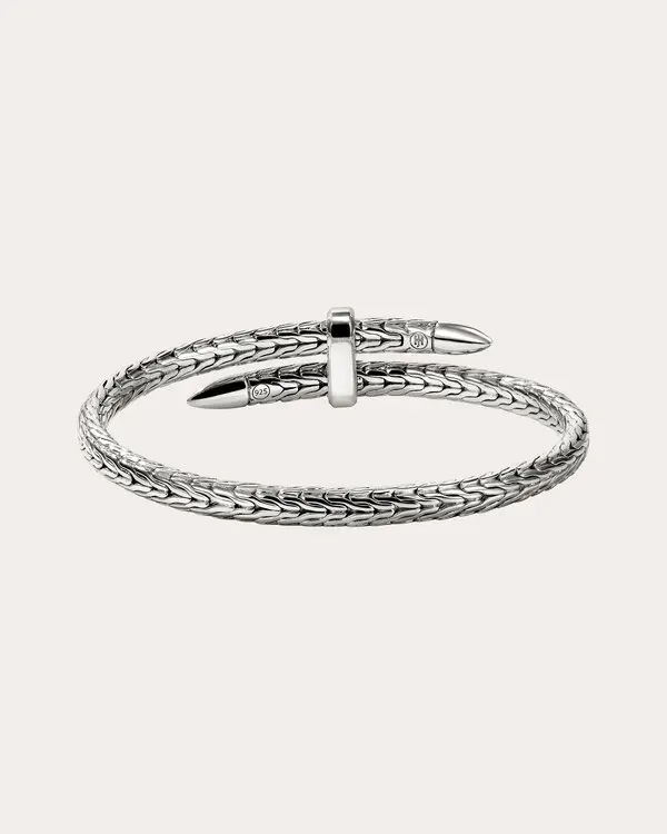 John Hardy Sapphire Spear Flex Cuff