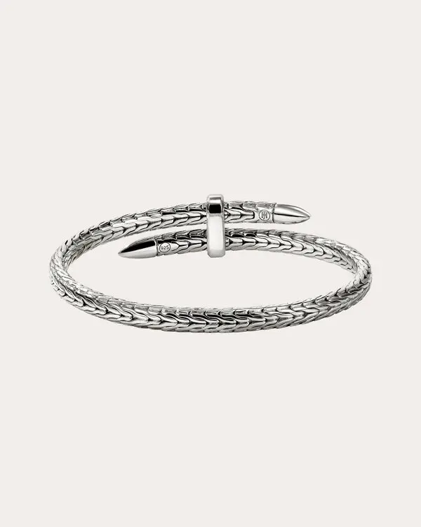 John Hardy Sapphire Spear Flex Cuff