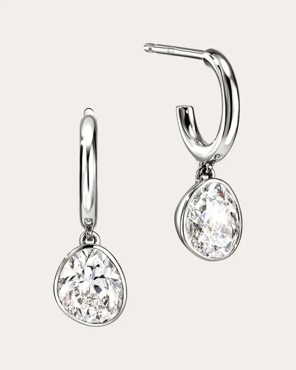 John Hardy Diamond Lovestruck Stud Earrings - Silver
