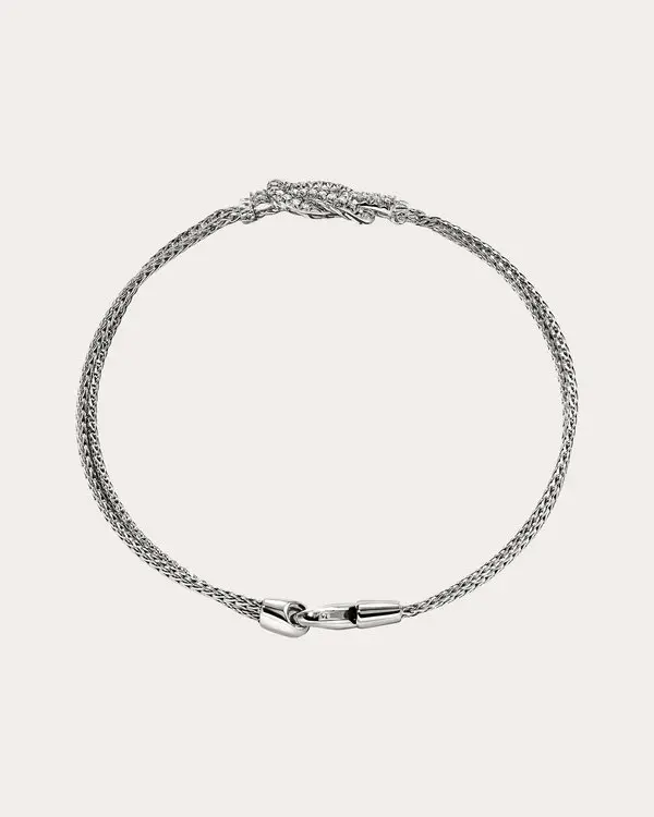 John Hardy Diamond Love Knot Bracelet