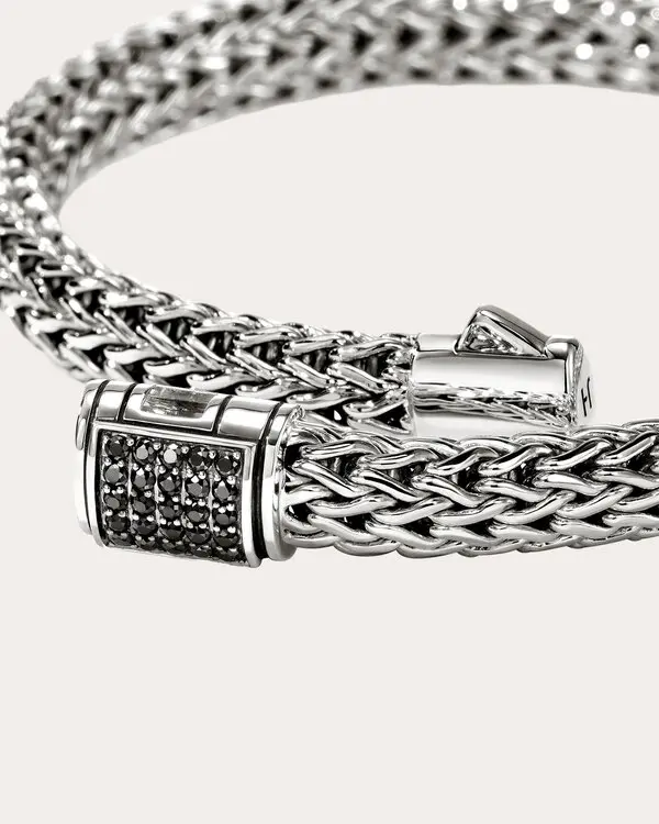 John Hardy Sapphire 6.5mm Icon Chain Bracelet