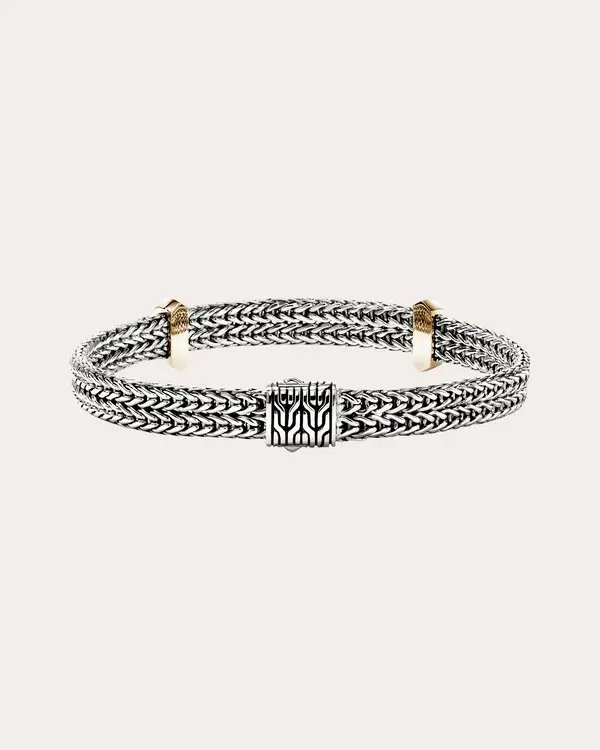 John Hardy Two-tone 6mm Icon Link Bracelet