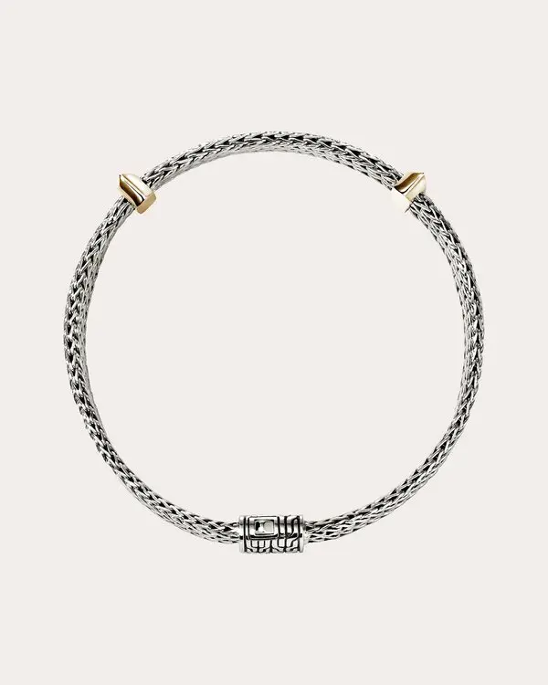 John Hardy Two-tone 6mm Icon Link Bracelet