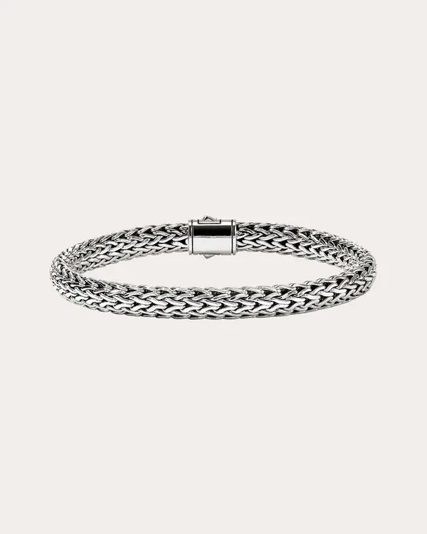 John Hardy Diamond 6.5mm Icon Chain Bracelet
