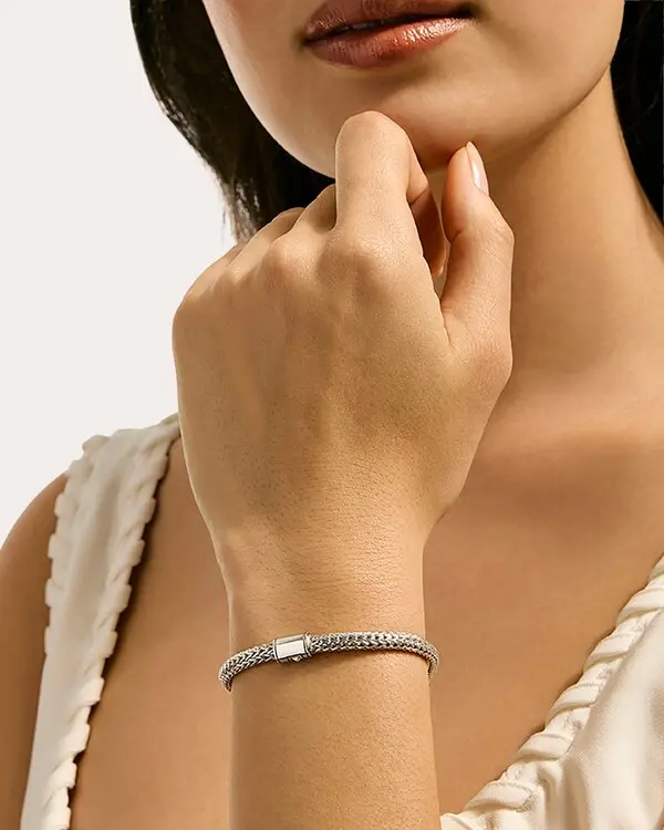 John Hardy Two-tone 5mm Icon Chain Bracelet