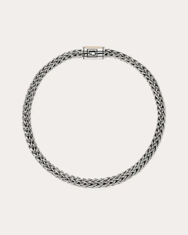 John Hardy Two-tone 5mm Icon Chain Bracelet