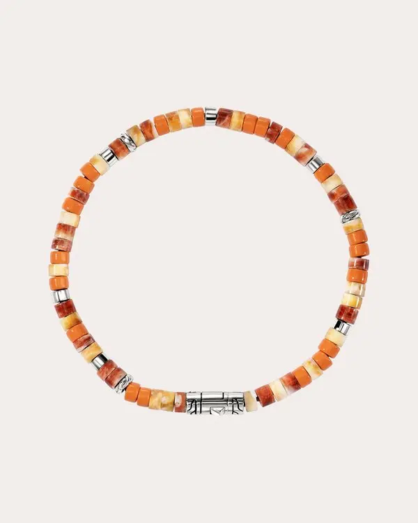 John Hardy Spiny Oyster Heishi Bracelet