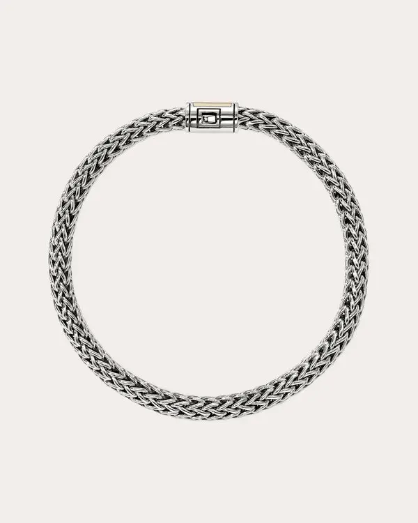 John Hardy Two-tone 7.5mm Icon Chain Bracelet