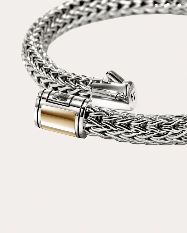 John Hardy Two-tone 6.5mm Icon Chain Bracelet