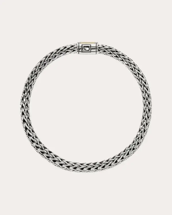 John Hardy Two-tone 6.5mm Icon Chain Bracelet