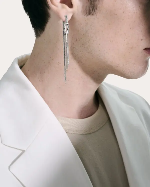 John Hardy Love Knot Drop Earrings