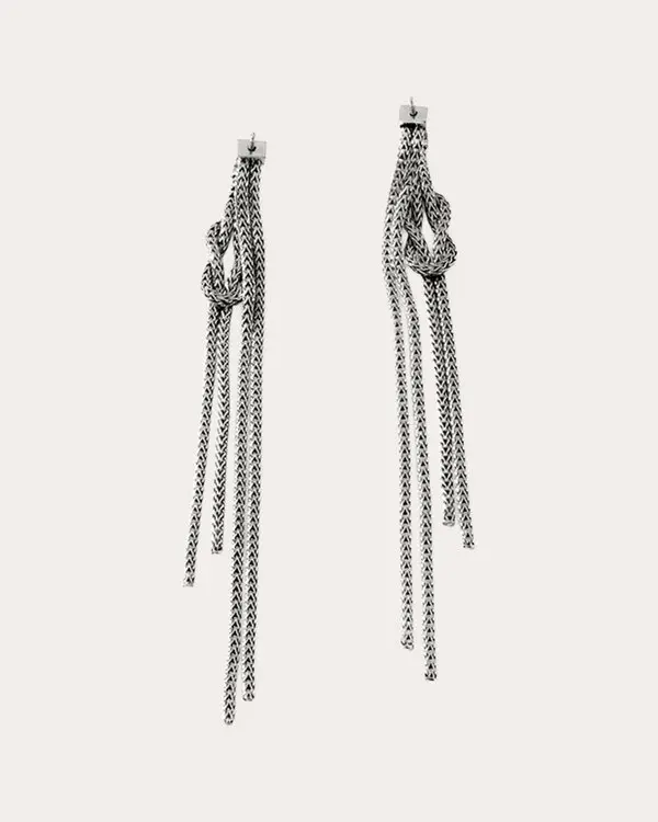 John Hardy Love Knot Drop Earrings