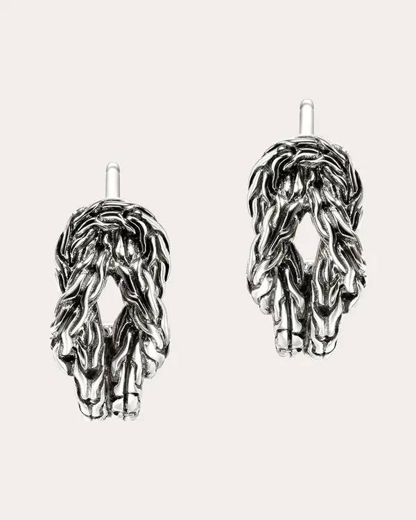 John Hardy Love Knot Hoop Earrings