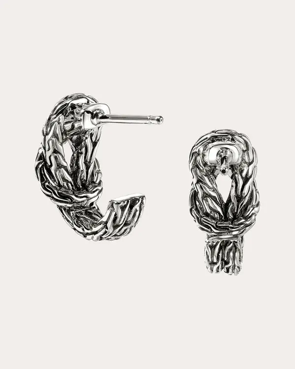 John Hardy Love Knot Hoop Earrings