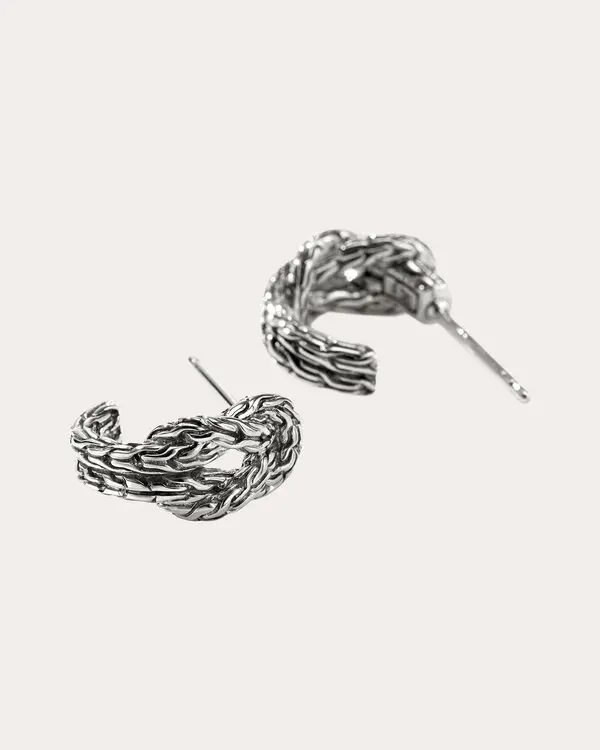John Hardy Love Knot Hoop Earrings