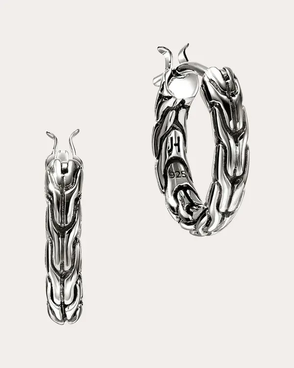 John Hardy Jh Essential Hoop Earrings