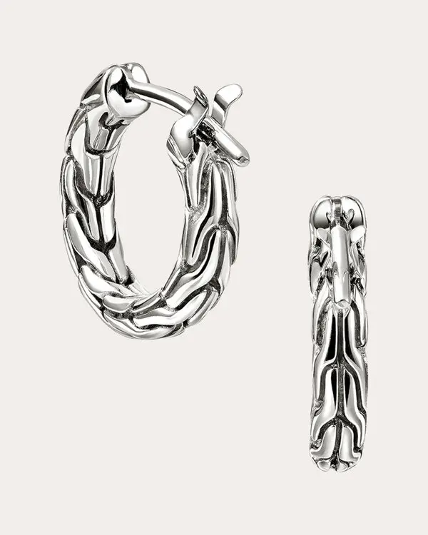 John Hardy Jh Essential Hoop Earrings