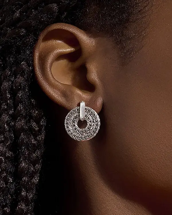 John Hardy Icon Link Earrings