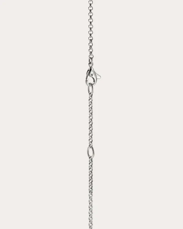 John Hardy Cultured Pearl Surf Pendant Necklace