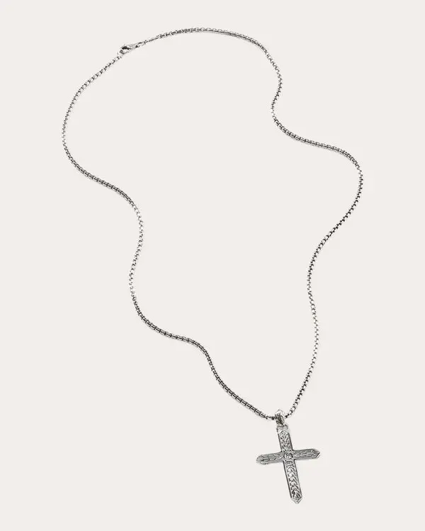 John Hardy Cross Pendant Necklace