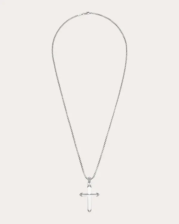 John Hardy Cross Pendant Necklace