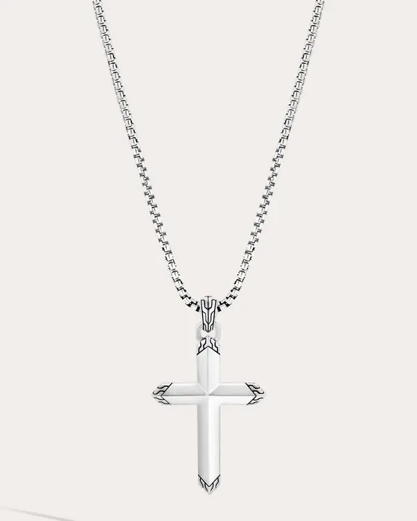 John Hardy Cross Pendant Necklace