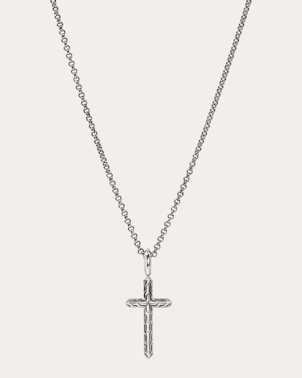 John Hardy Jh Essential Cross Pendant Necklace