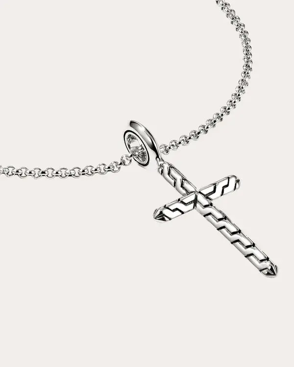 John Hardy Jh Essential Cross Pendant Necklace
