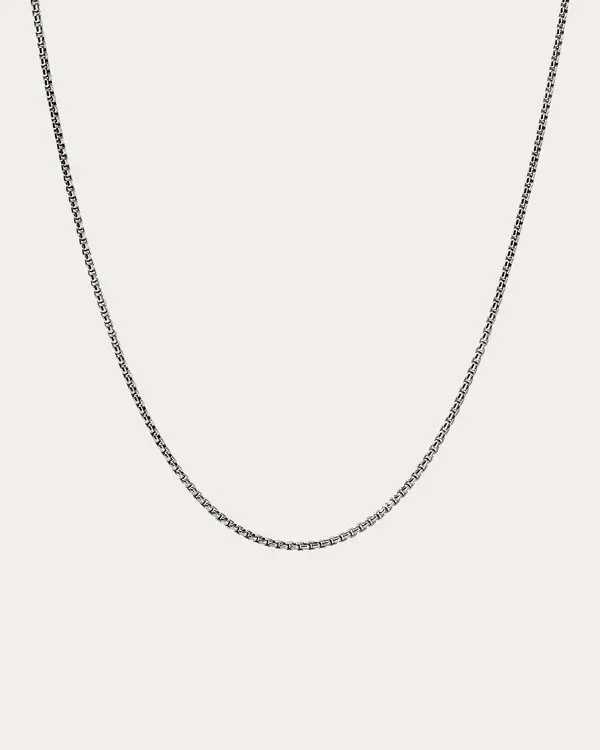 John Hardy 1.6mm Box Chain Necklace