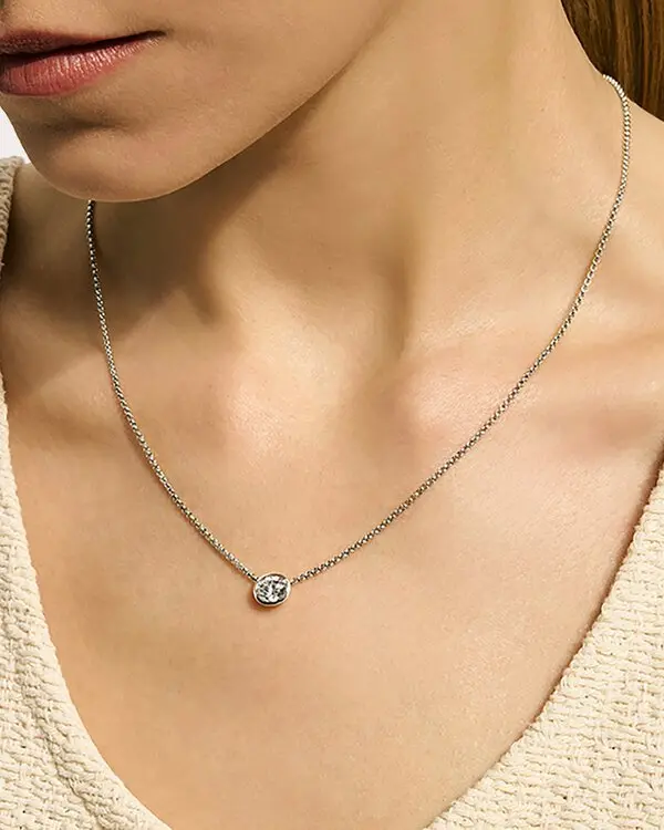 John Hardy 1.25ctw Diamond Jh Lovestruck Necklace